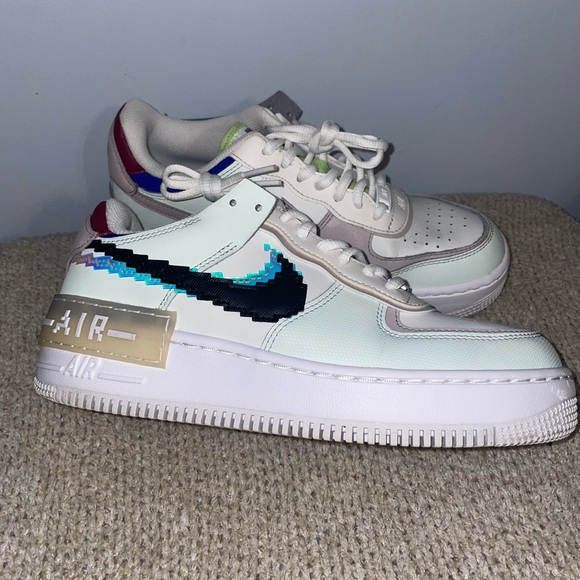 Nike | Shoes | Nike Air Force Shadow Pixel Swoosh | Poshmark